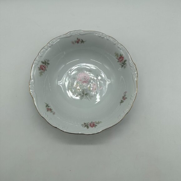 Crest Wood | Dining | Crest Wood China Georgian Rose Round 9 Bowl ...